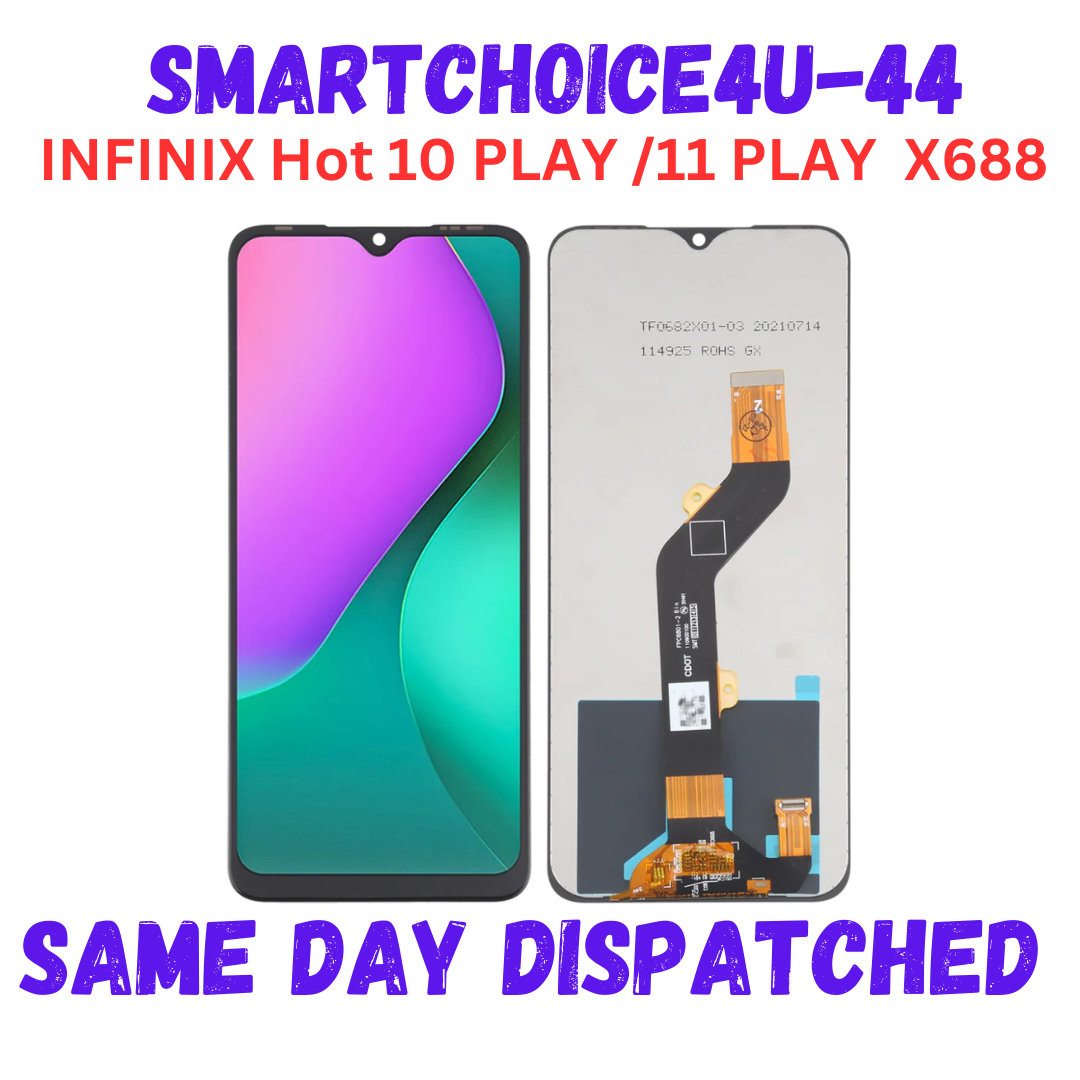 Infinix Hot 10 Play /11 Play X688 Replacement LCD Touch Screen Display ...