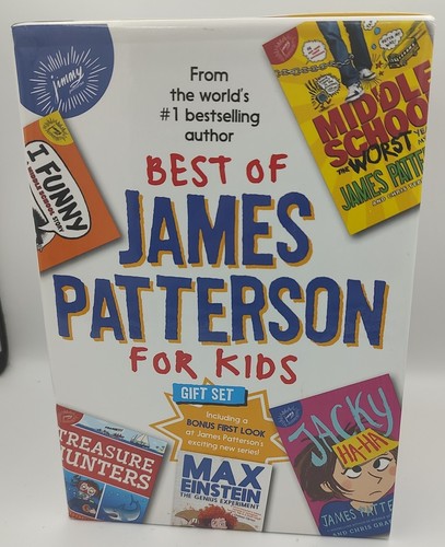 Best of James Patterson for Kids Boxed Set (with Bonus Max Einstein ...