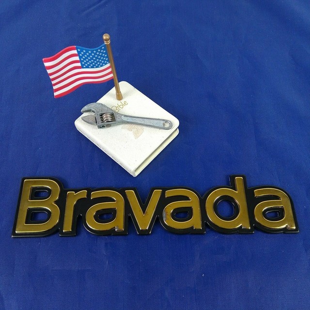 1996 - 2001 Oldsmobile Bravada Emblem Ornament Decal Door Liftgate Logo ...