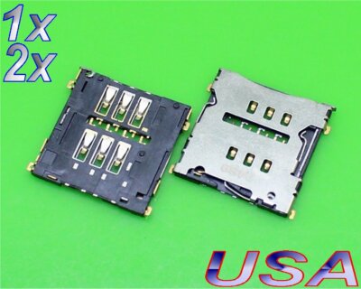 New SIM Card Reader tray Socket Holder For ZTE ZMax Z970 4G Grand X ...
