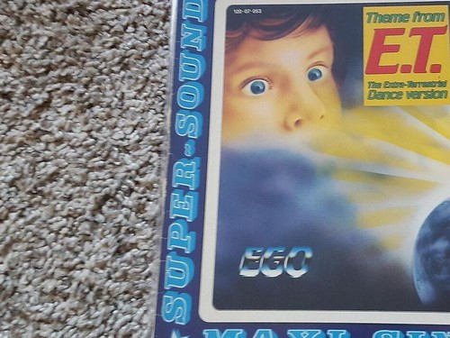 12" LP Disco Vinyl Ego - Theme from E.T. [The Extra-Terrestrial Dance ...
