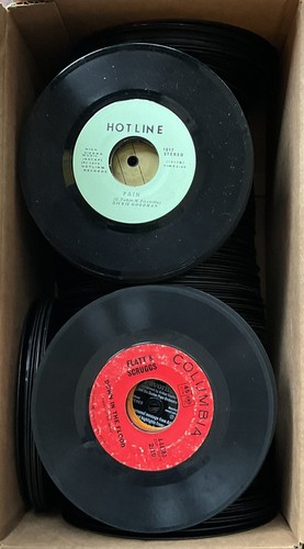 Vtg 45 RPM Records Lot #5 of 200+ Rock Pop Oldies 50s 60s 70s Hits ...