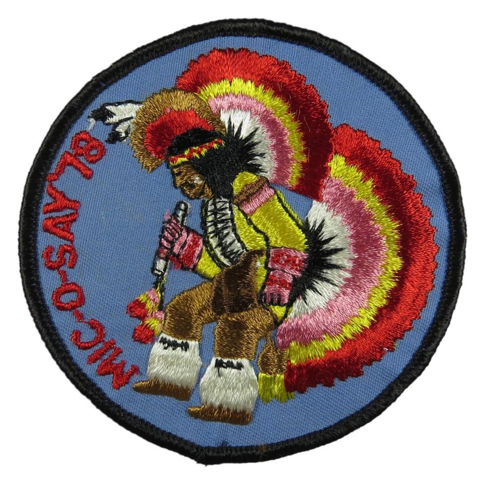 Mic-O-Say 1978 Camp Honor Society Patch Black Bdr (BHP489) | eBay