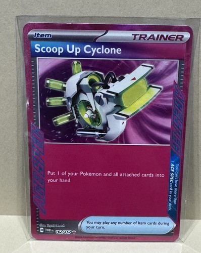 Scoop Up Cyclone 162/167 Twilight Masquerade Ace Spec NM Pokemon Card ...