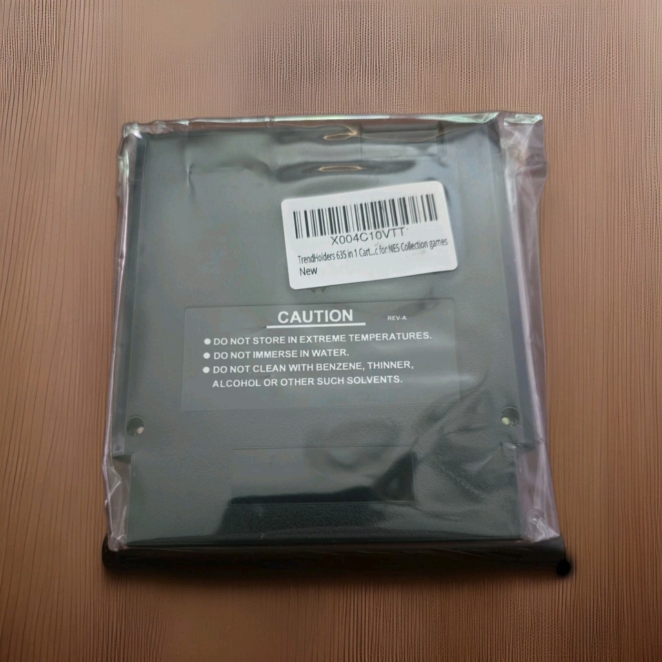 Trendholders 635 Games In 1 Cartridge For NES. Classical 8 Bit Games ...