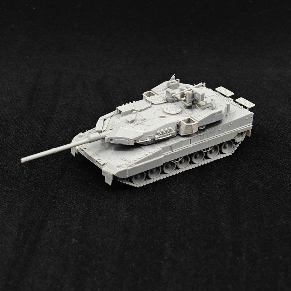 3d Printed 1/72 German Leopard 2A8 MOD2024 Main Battle Tank Unpainted ...