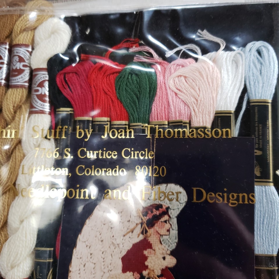 Stitchin' Stuff Joan Thomasson Handpainted Summertime Angel Needlepoint ...