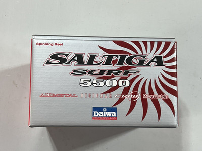 Brand new Daiwa Saltiga Surf 5500 Saltwater Spinning Reel VINTAGE NOS ...