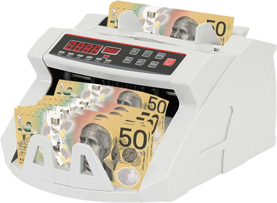 Money Counter Machine with UV, Bill Counter Suitable for AUD Dollars ...