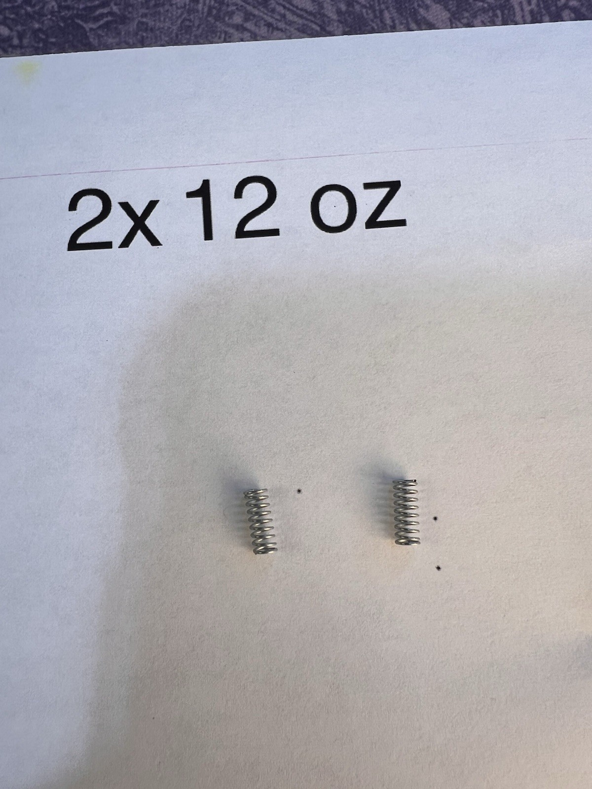 CZ 457 Series Rifle, Trigger Pull Reducer Spring Set, 8oz & 12oz+, All ...