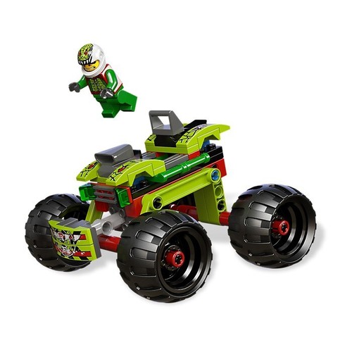 LEGO Racers: Nitro Predator (9095) Set - Complete w/Minifigures and ...