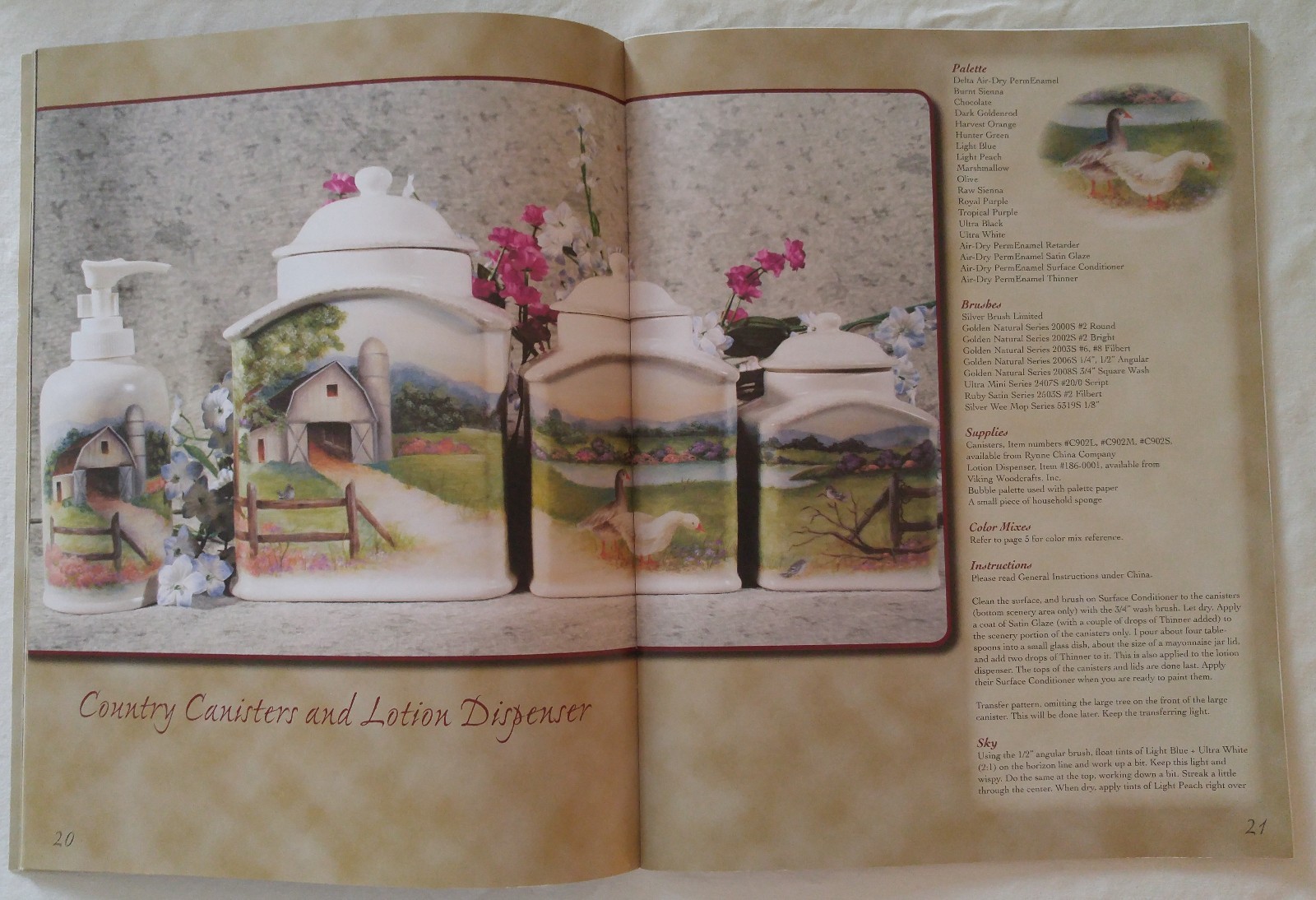 Viking Mills Decorative Painting Pattern Book TIMELESS TREASURES Sharon ...