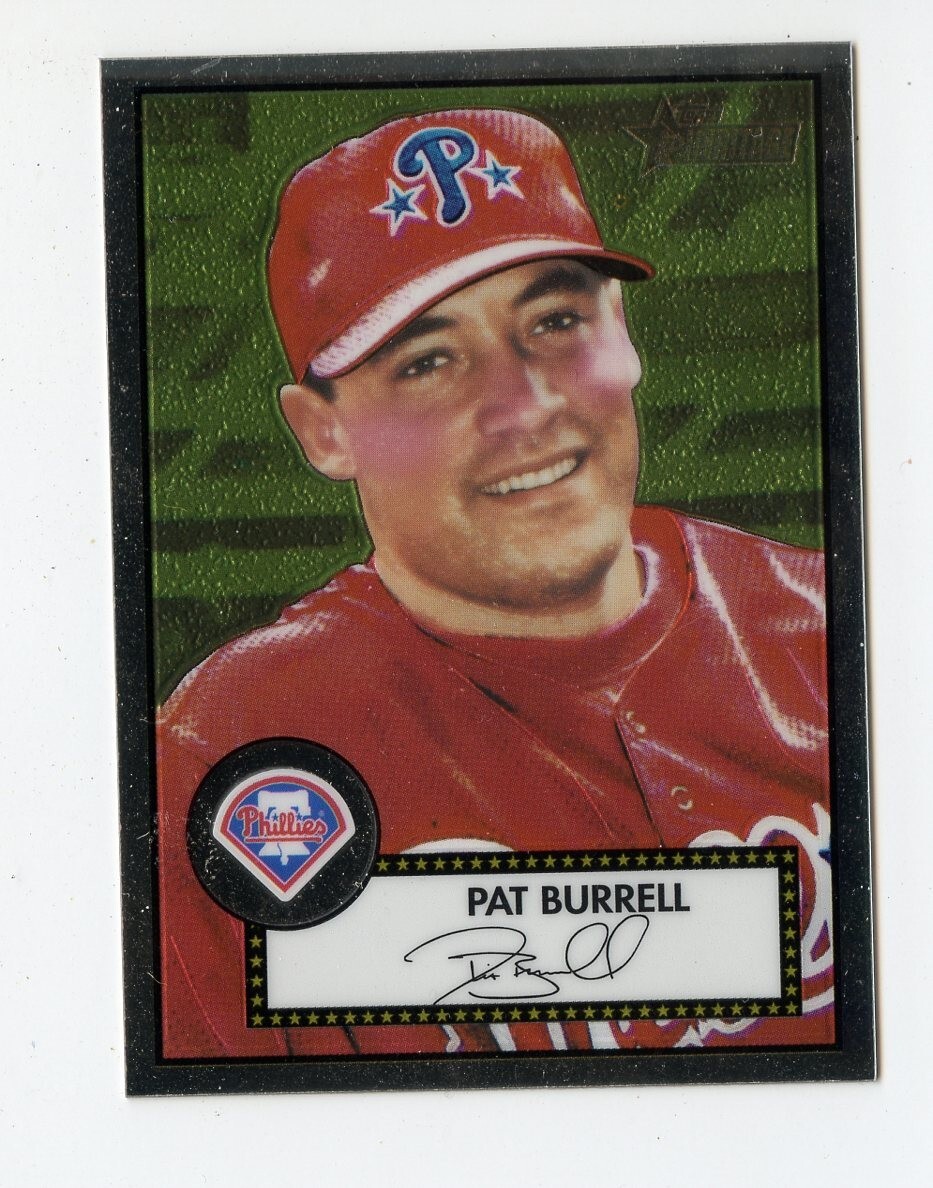 Pat Burrell 2001 Topps Heritage #CP34 Chrome /552 Price Guide - Sports ...
