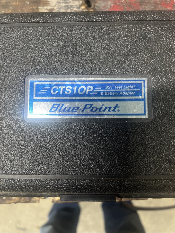 Blue Point CTS10p SST Test Light & Battery Adapter In Original Case | eBay