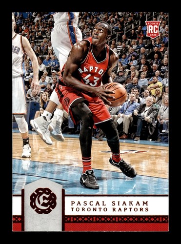 2016-17 Panini Excalibur NBA #165 Pascal Siakam Rookie Card Toronto ...