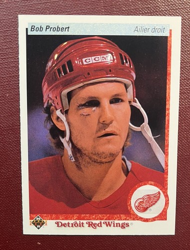 Bob Probert 1990-91 Upper Deck FRENCH VERSION Card #448 | eBay