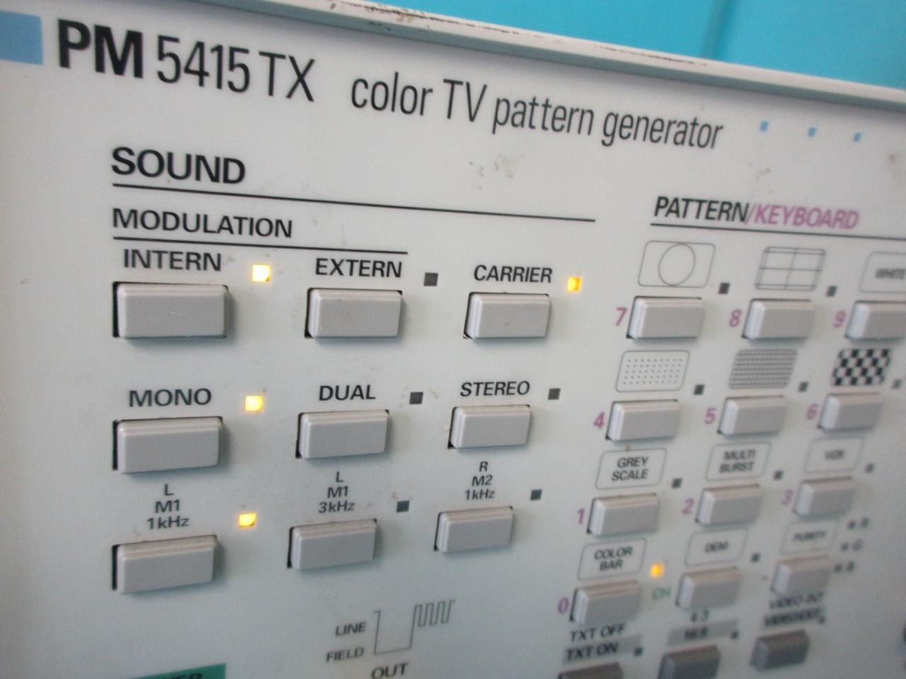 Philips PM5415 Color TV Pattern Generator for sale online | eBay