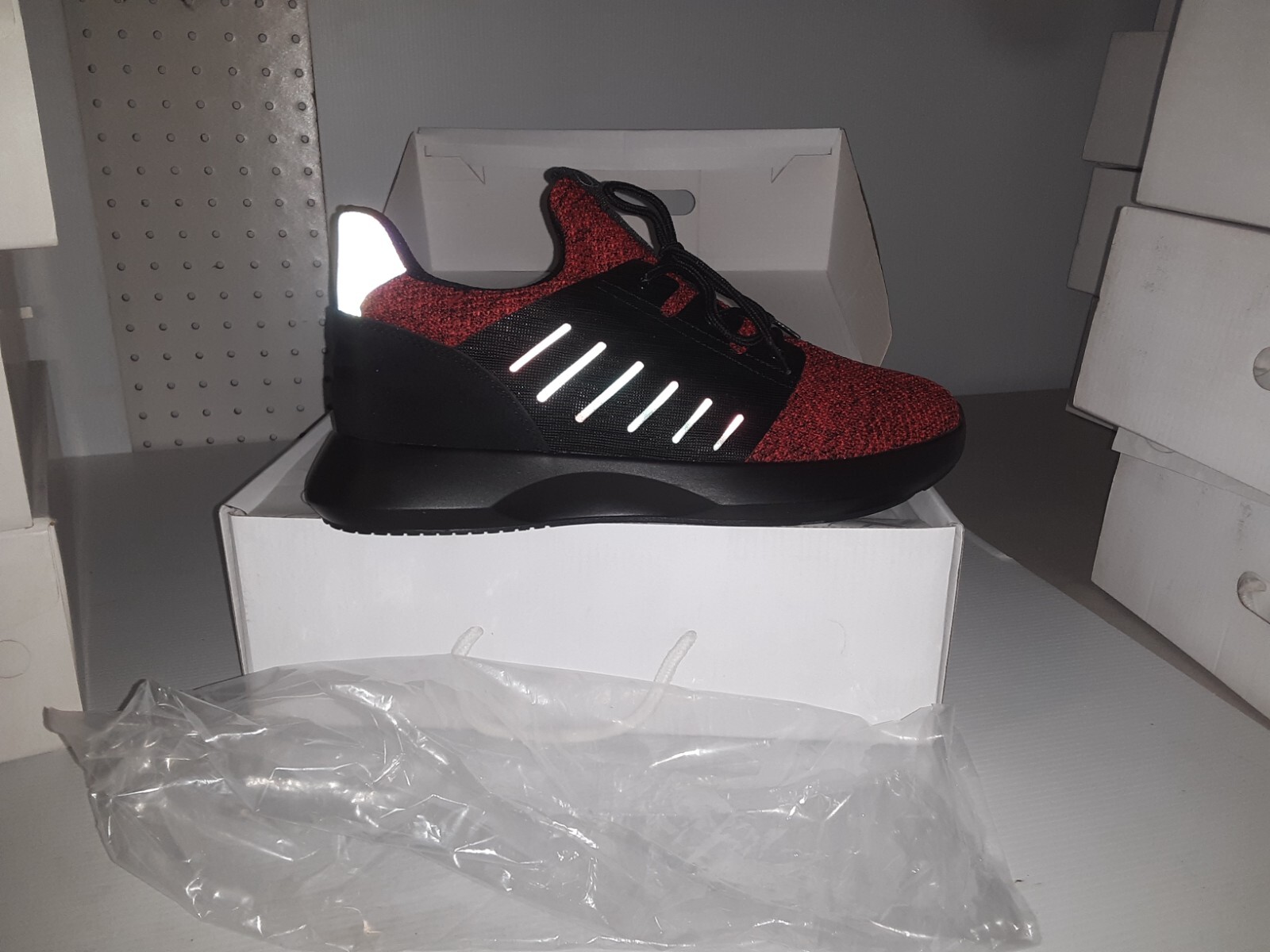 Javi Down MODEL Men's Sneakers Casual Shoes Red VARIANT SHELF62M | eBay