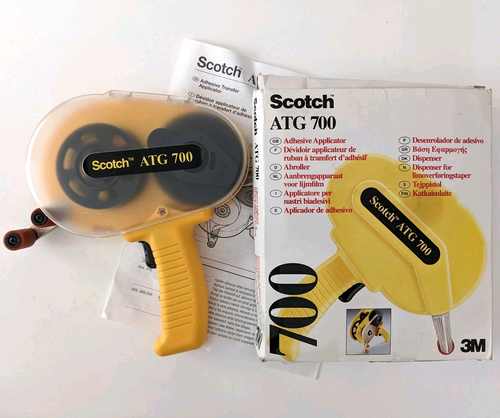 Scotch ATG 700 Adhesive Transfer Dispenser Adhesive Applicator Tape Gun ...