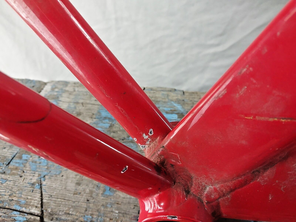 2010 Felt S22 Aero Racing Road Bike Frame 56cm Medium Red Al/Carbon USA ...