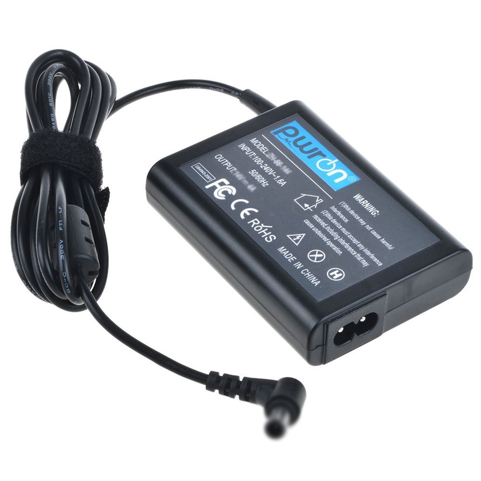 PwrON Power AC Adapter for Fujitsu Lifebook U-810 U810 U-820 U820 ...
