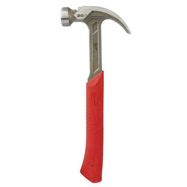 Milwaukee 4932464028 Claw Hammer - Red for sale online | eBay UK