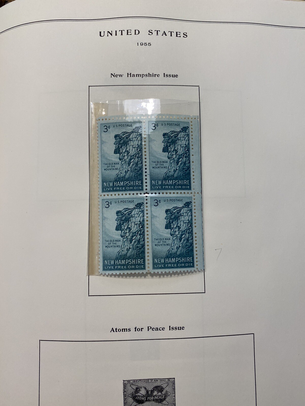 SCOTT Plate Block Stamp Collection USA 1954 - 1969 MNH in Scott Album ...