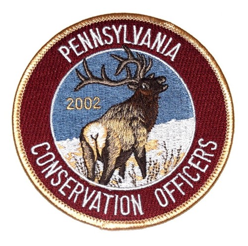 PENNSYLVANIA CONSERVATIONS OFFICER PA Sheriff Police Patch STAG ELK ...