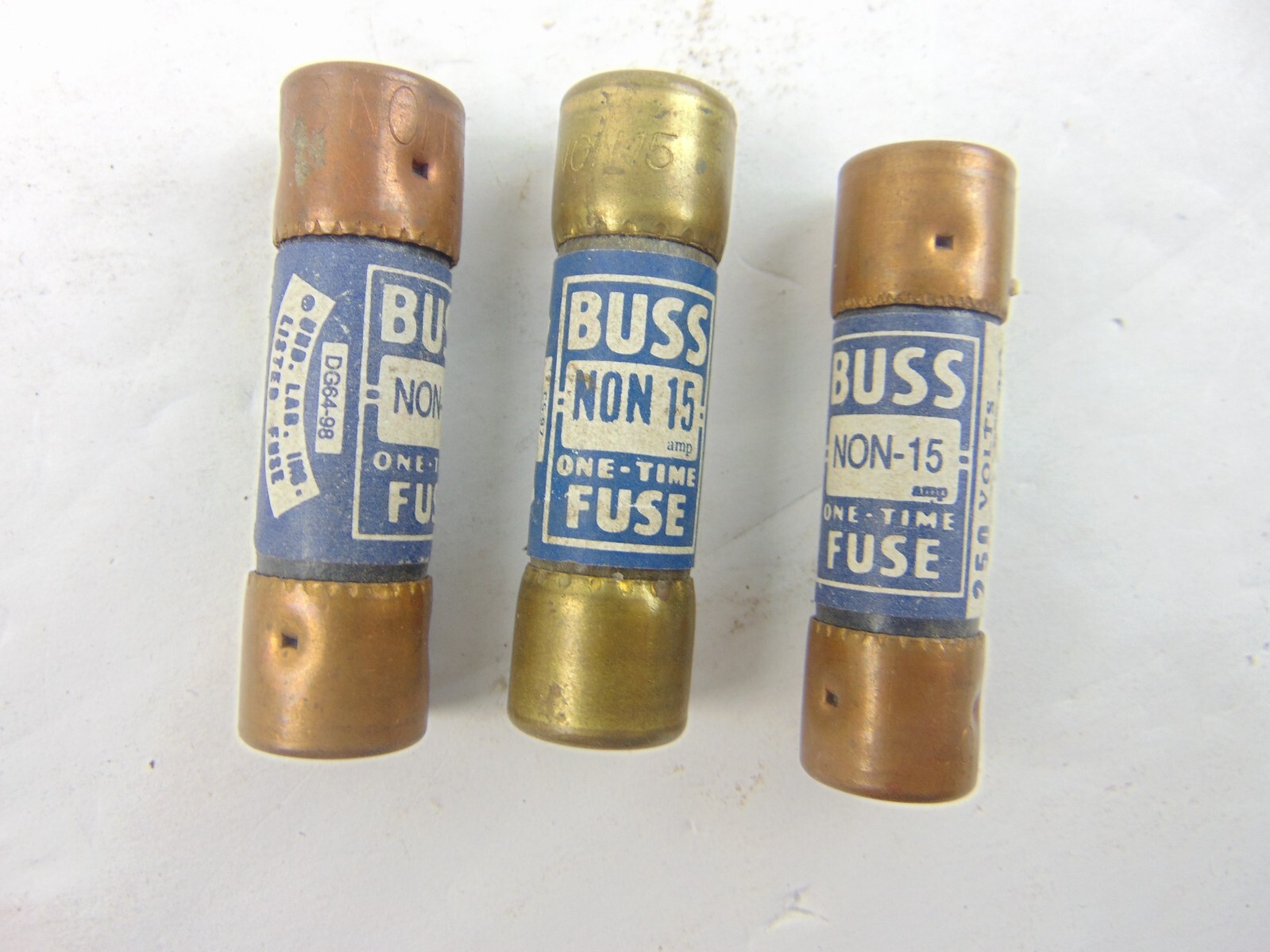 Buss NON-15 Fuse Lot Of 3 | eBay