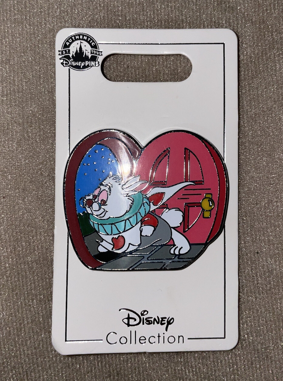 Disney Alice In Wonderland White Rabbit Pin | eBay