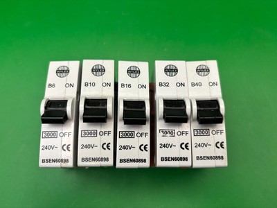 Wylex Plug In MCB ABB B6 B10 B16 B20 B32 B40 | eBay
