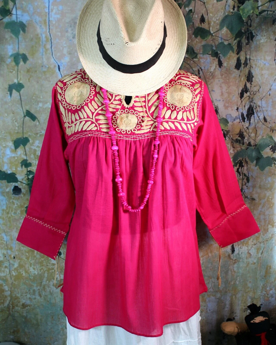 Mexican Peasant Blouse To Sew By Hand