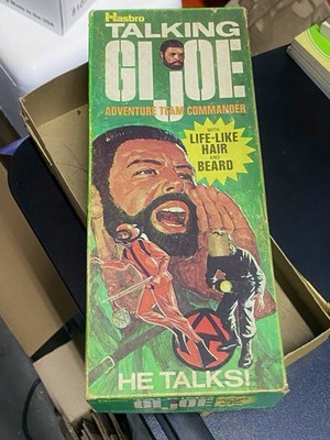 Vtg GI JOE 1970 #7400 ADVENTURE TEAM TALKING COMMANDER EMPTY (BOX Only ...