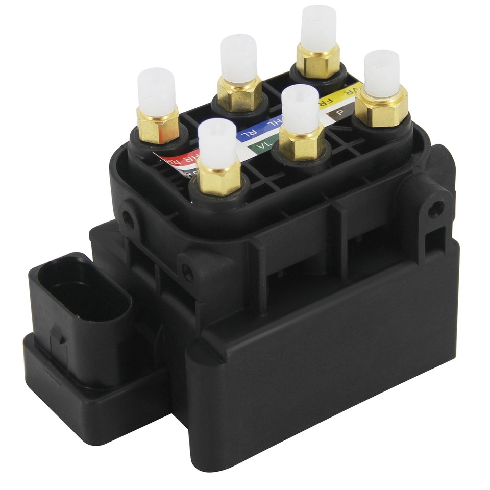 Air Suspension Compressor Airmatic Pump Valve Block Pair For Mercedes ...