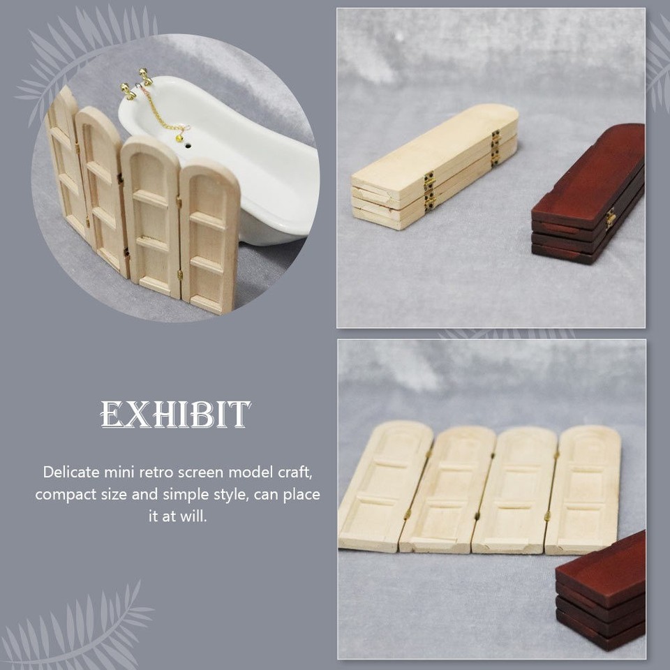 Mini Screen Model Miniature Mini House Screen Decor Children Plaything ...