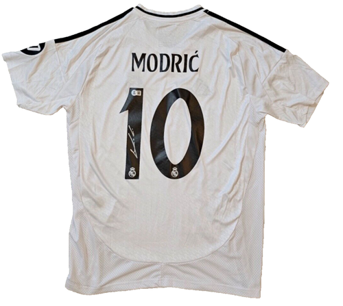 Luka Modric Signed Real Madrid Jersey BAS Beckett Witnessed | eBay