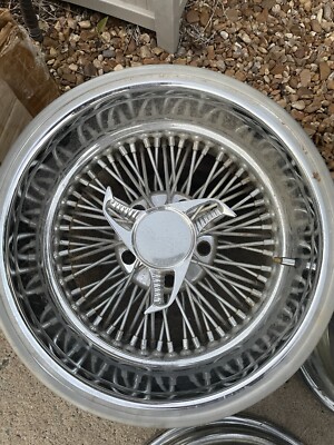 15 inch wire spoke wheels | eBay