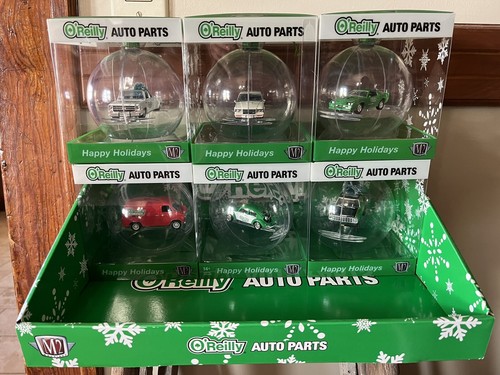 2024 M2 Machines O’Reilly Exclusive Christmas Ornaments Full Set Of 6 W ...