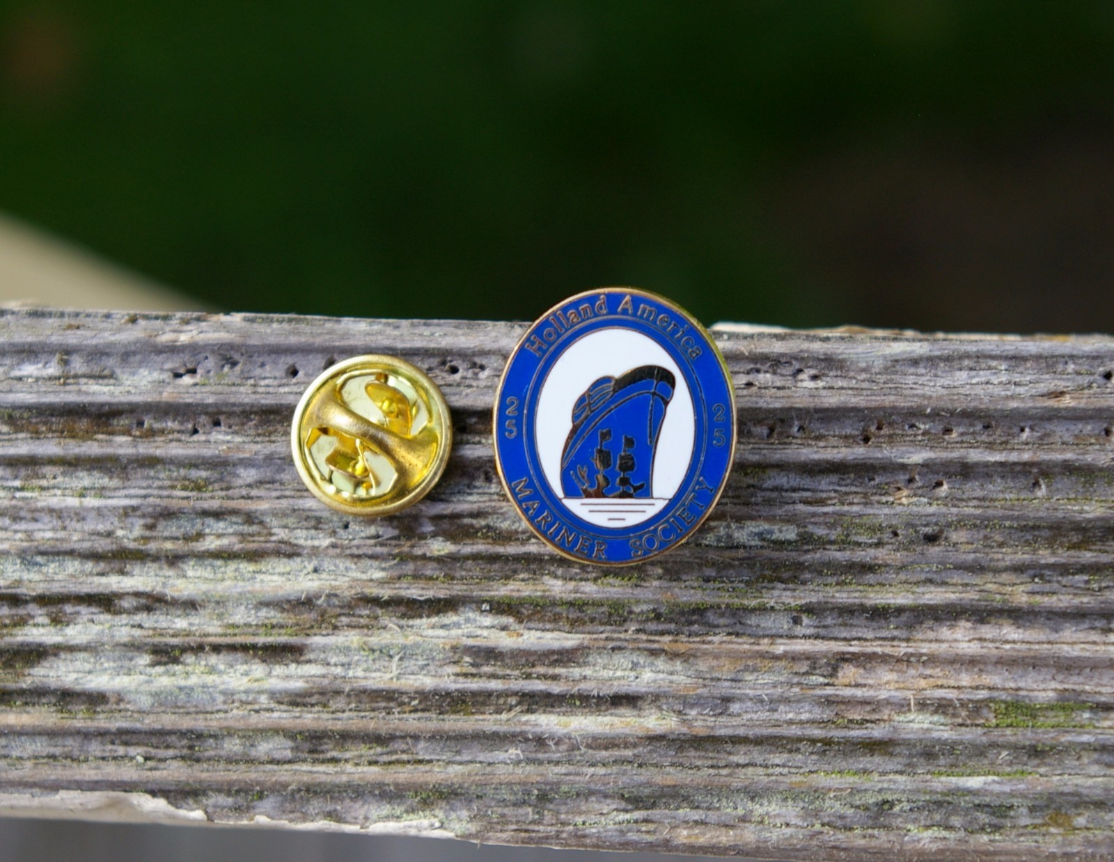 Holland America 25 Mariner Society Cruise Line Ship Metal & Enamel Pin ...