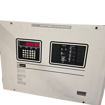 Simplex 2350 Master Time System Clock & Bell Control Center | eBay