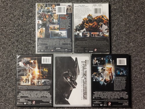 6 Transformers DVDs: 2 Disc Special Edition Age of Extinction Dark Of ...