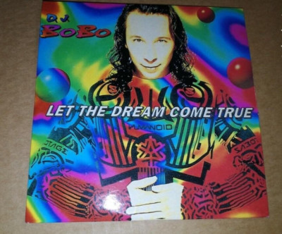DJ BOBO Let the dream come true CD SINGLE PROMO CARTON AÑO 1994 3 TEMAS ...