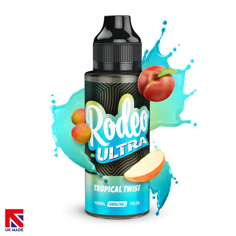 Rodeo & Rodeo Ultra | 100ml Vape Liquid | Vape Juice | No Nicotine | E ...