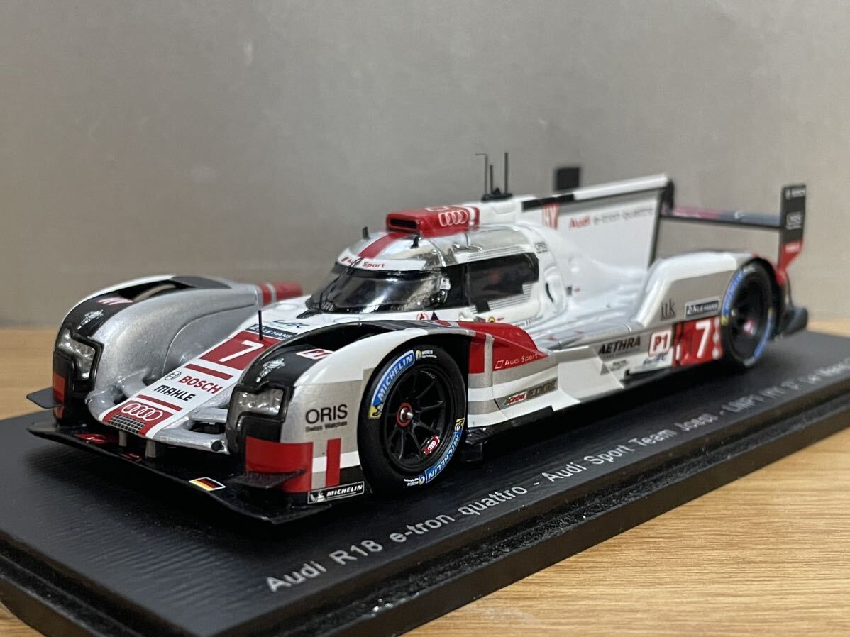 Spark 1/43 Audi R18 E-Tron Quattro Sports Team Joest Lmp-1 Hy 2015 M ...