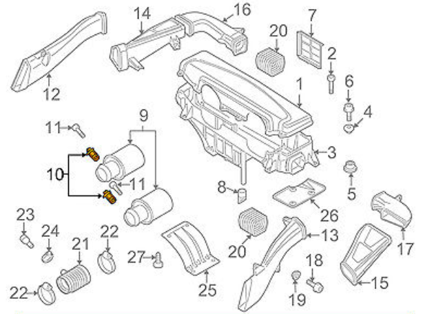 Audi A8 D4 Luftmassenmesser Sensor 420133471 NEU ORIGINAL | eBay