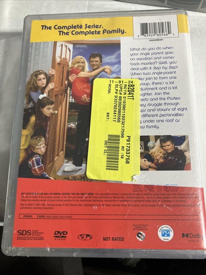 Step By Step The Complete Series DVD NEW Sealed | eBay
