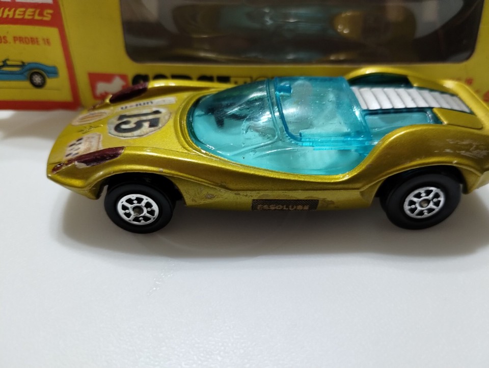 Vintage Corgi Toys 384 Adams Bros. 1970 Probe 16 Whizzwheels in ...