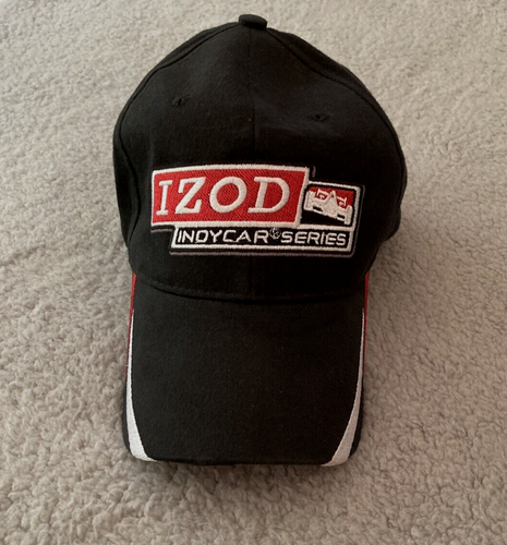 IZOD INDYCAR SERIES Baseball Hat Cap Mens Adjustable Black Racing Logo ...