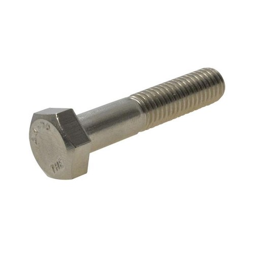 Pack of 2 Stainless M12 (12mm) x 45mm Metric Coarse Hex Bolt A4-70 G316 ...