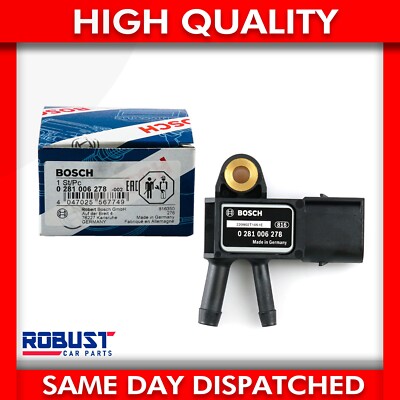 BOSCH DPF DIESEL EXHAUST DIFFERENTIAL PRESSURE SENSOR FOR MERCEDES ...